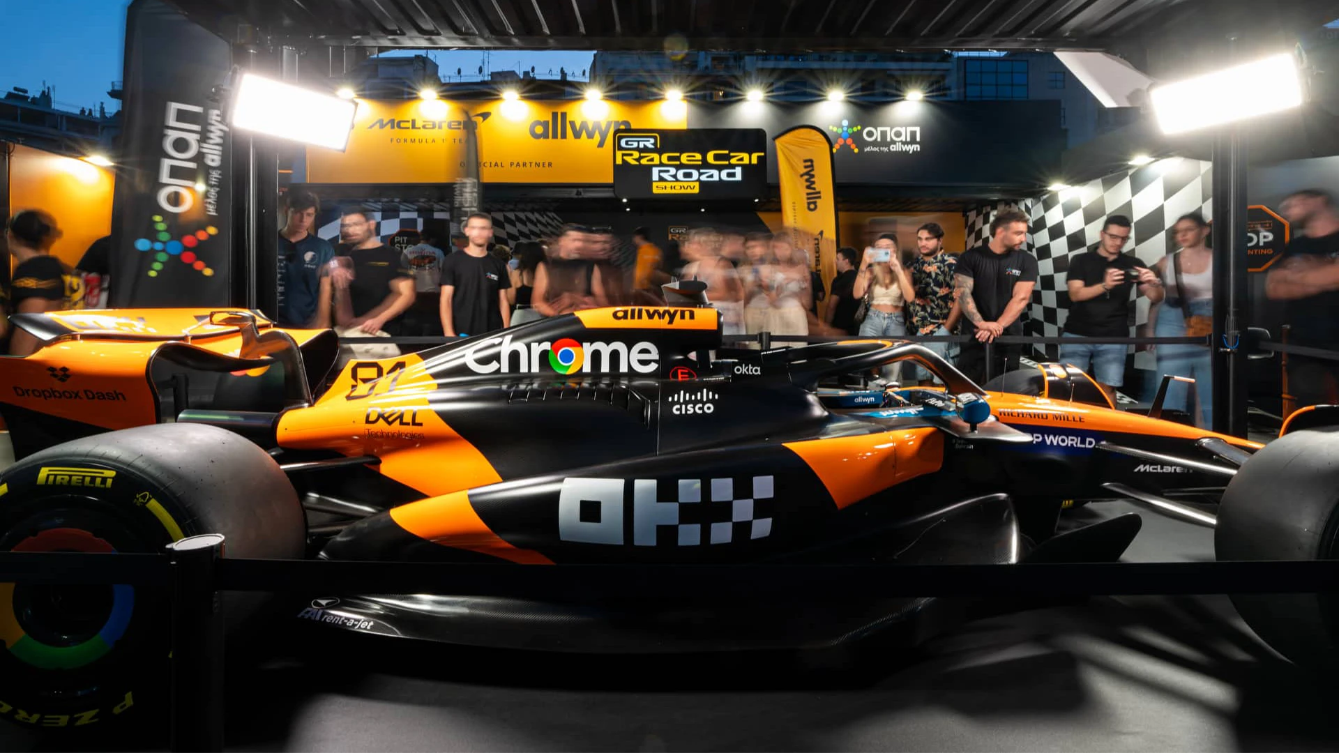 OPAP McLaren F1 Car Roadshow Greece - Event Plus